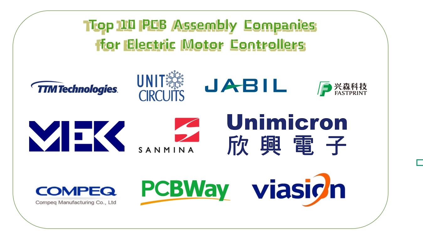 Top 10 PCB Assembly Companies for Motor Controllers 2026